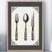Vintage Silverware Print, Vintage Cutlery Wall Art, DIGITAL DOWNLOAD ...
