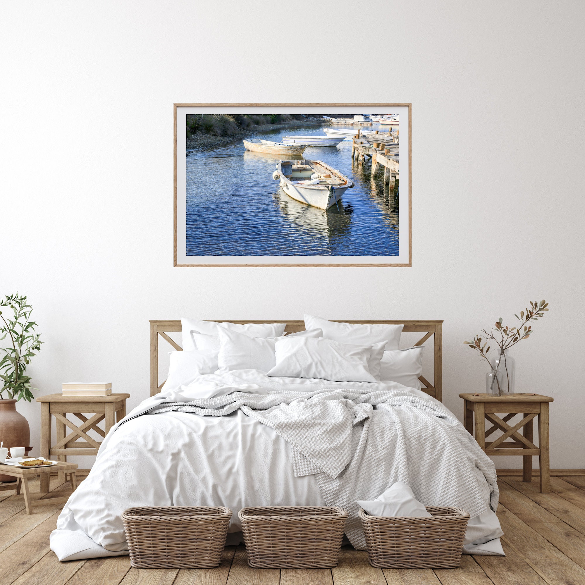 Wooden Boat Wall Art, Rustic Wooden Boats Photography, Digital Download ...