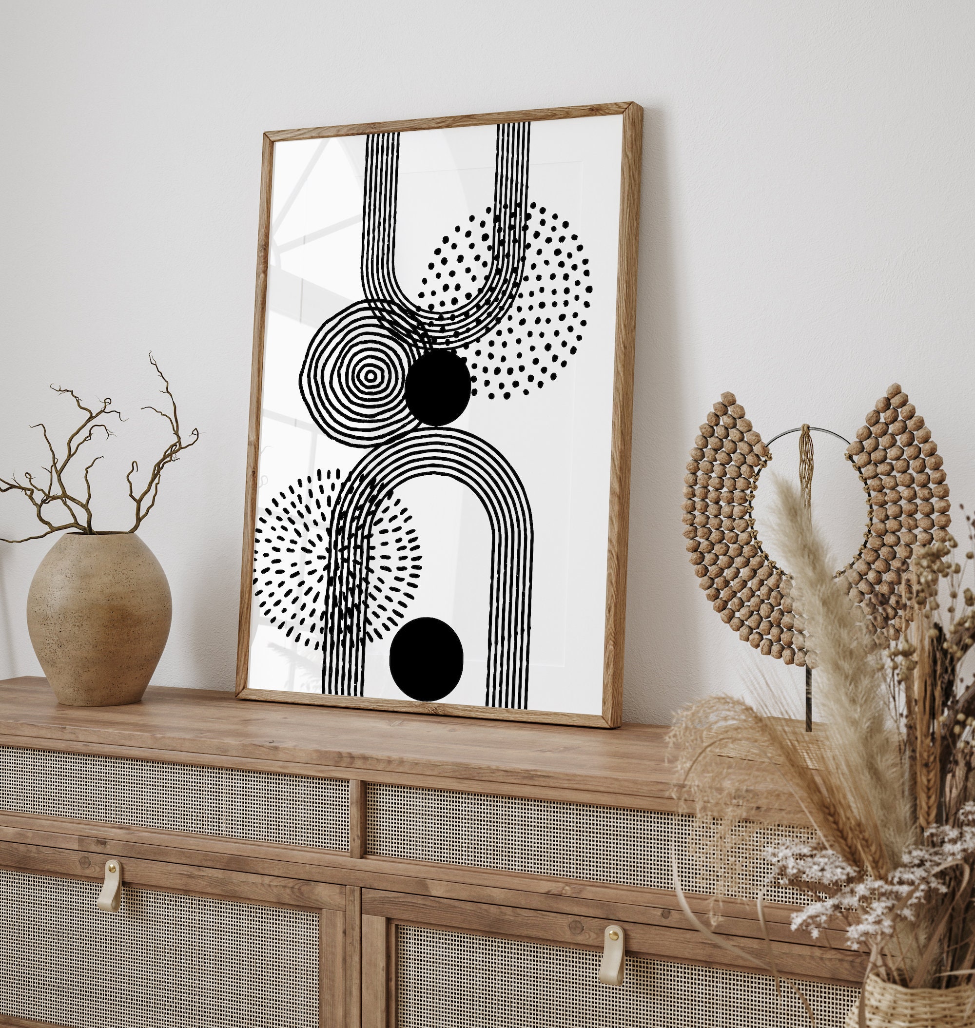 Black and White Prints Black and White Abstract Art DIGITAL - Etsy