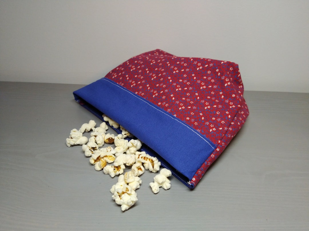 Microwave Popcorn Bag / Popcorn Bag / Reusable Popcorn Bag / Reusable ...