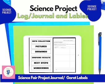 Science Fair Log Book - Etsy
