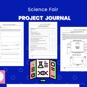Science Fair Project Logbook: 14-page Journal (digital Download) - Etsy