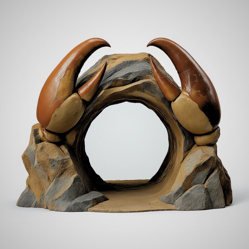 Crab Rock Hide STL Pack | Aquarium & Terrarium Cave Decor | Commercial ...