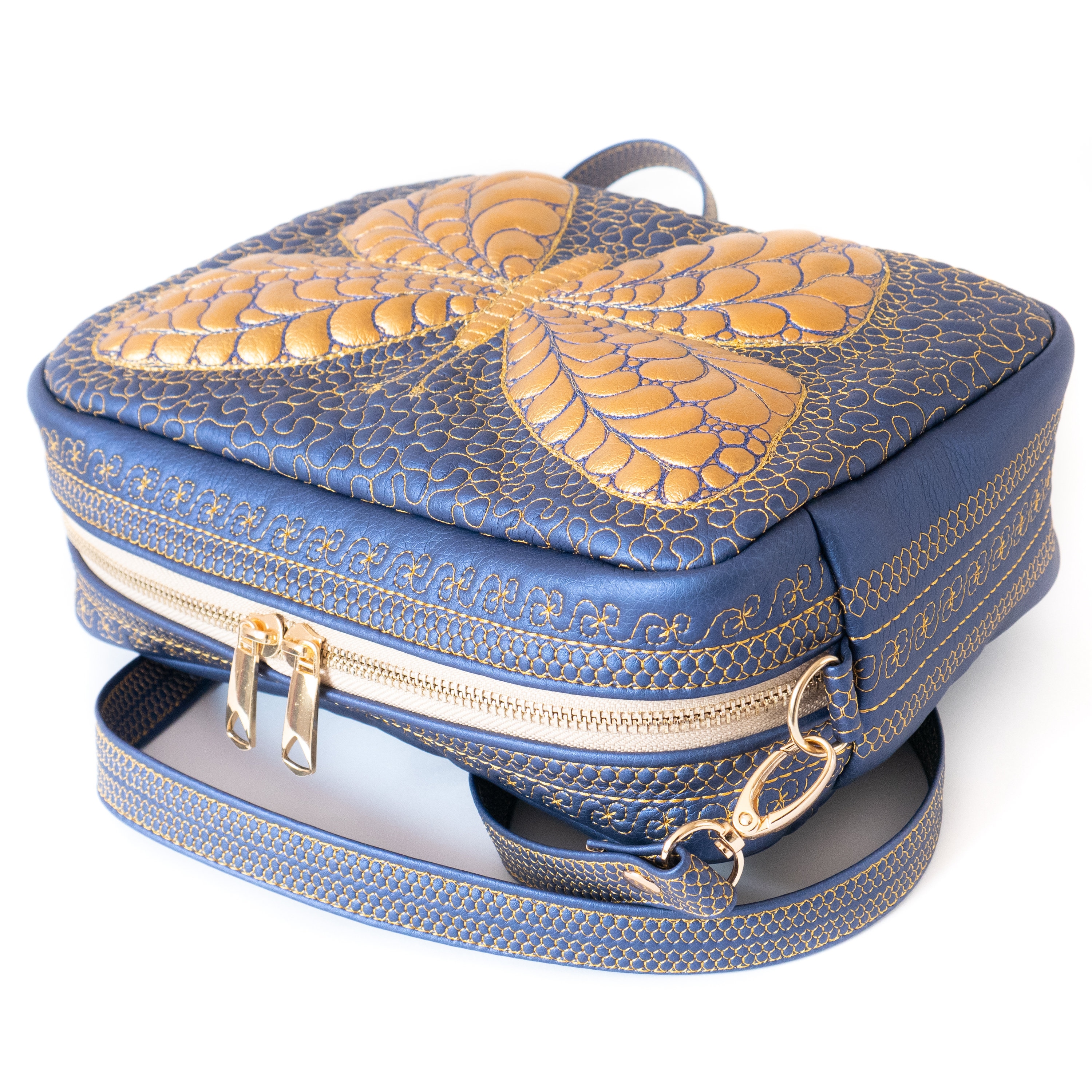 Unique Crossbody Camera Style Bag With Gold Butterfly - Etsy