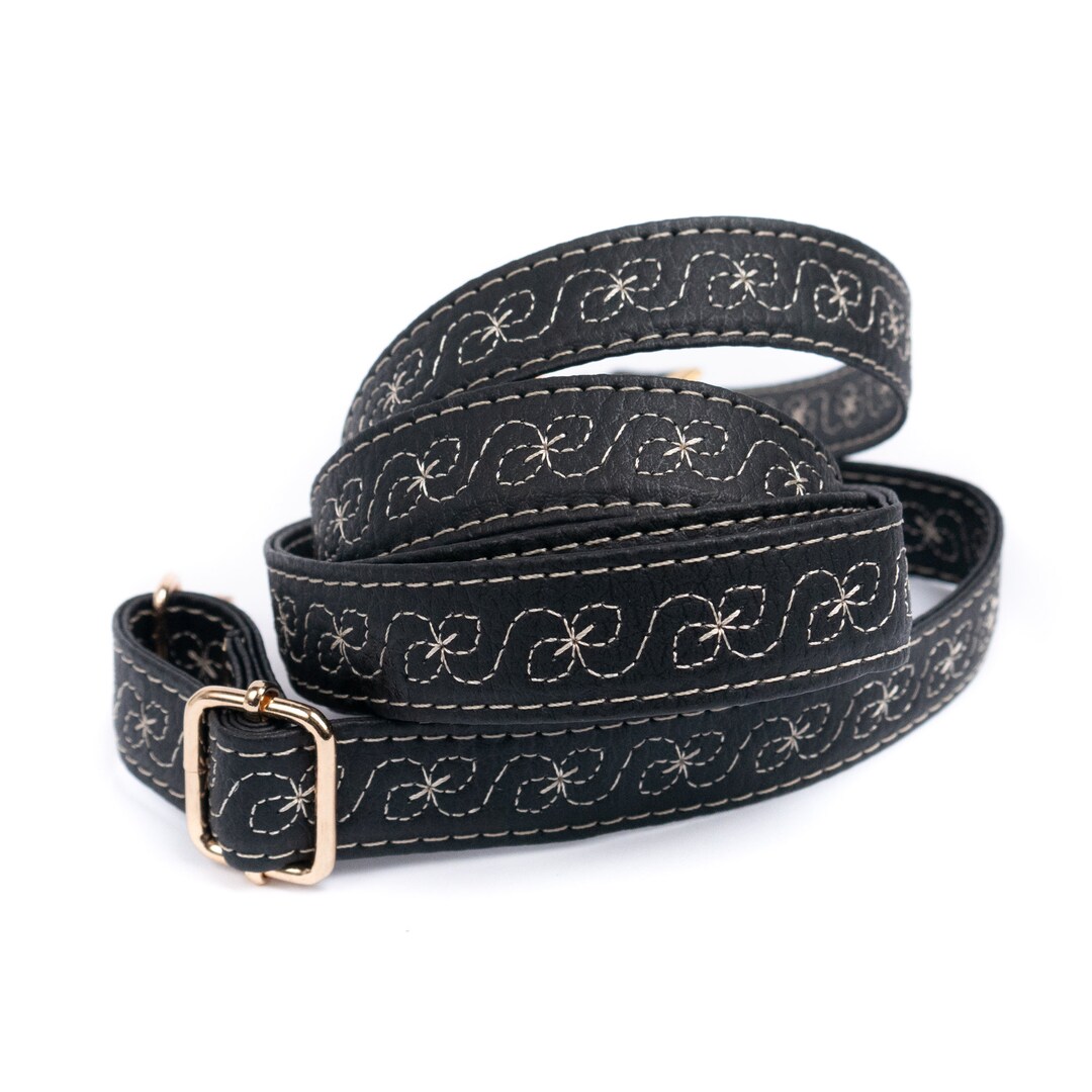 Black Thin Replacement Purse Strap, Long Adjustable Crossbody Messenger ...