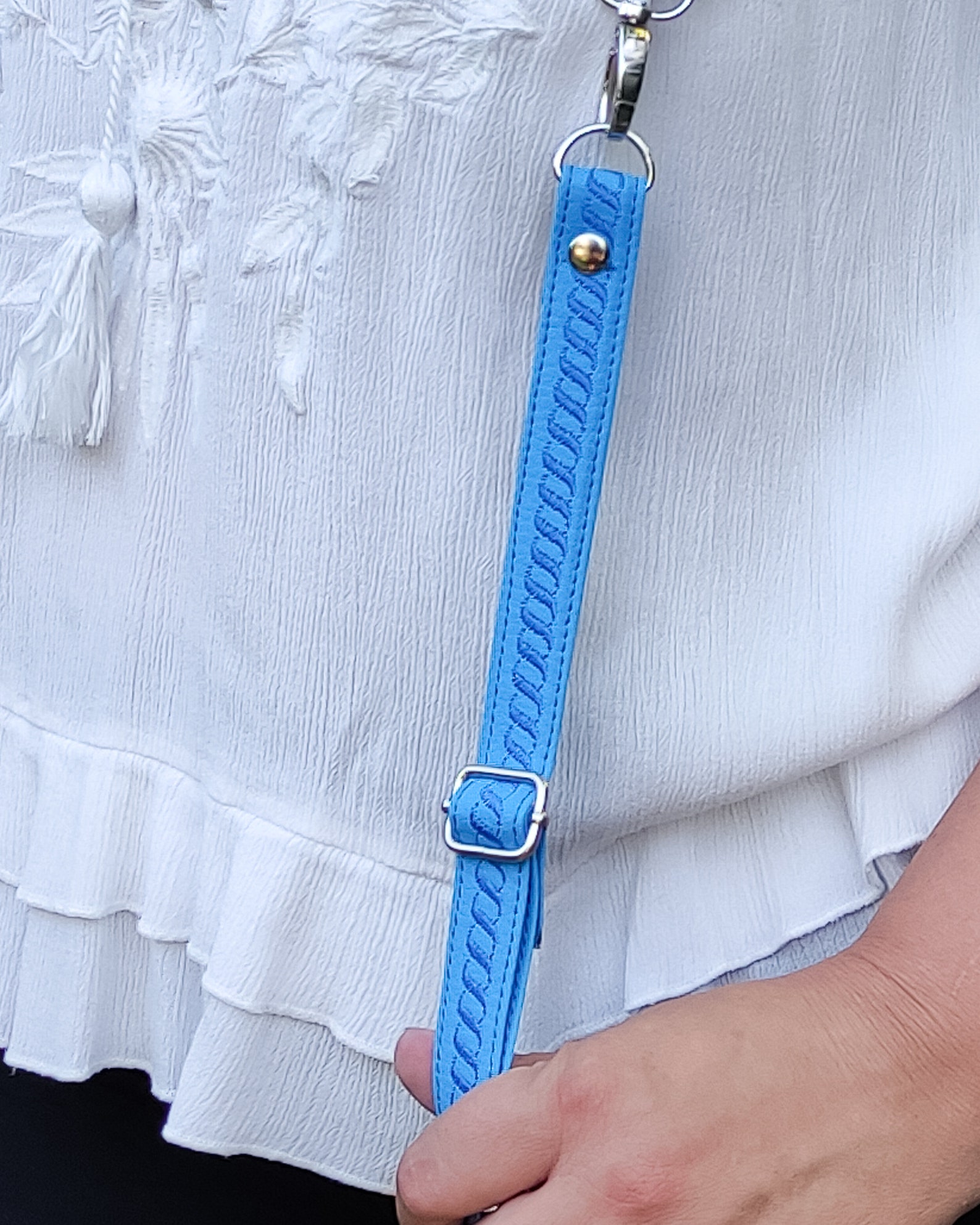 Adjustable Extender for Purse Strap, Extension Bag Strap, Vegan Leather ...