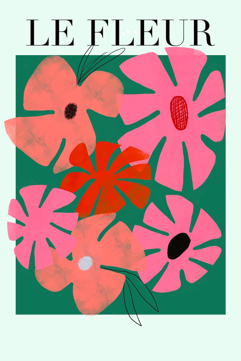 Gallery Wall Prints Set of Prints Colorful Wall Art - Etsy