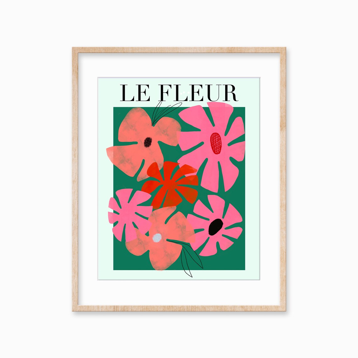 Set of Three Bold Prints, Colorful Wall Art, Abstract Wall Art ...