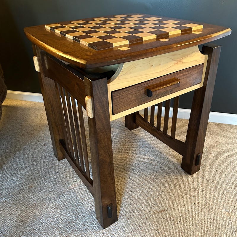Chess Table Furniture - Etsy