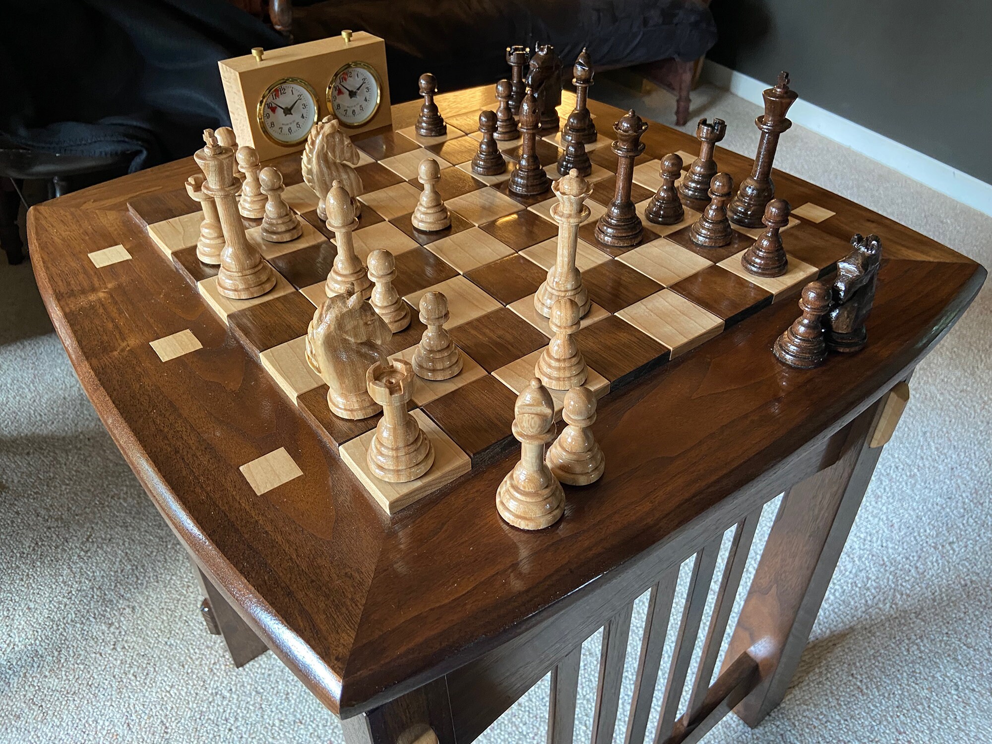Floating Chess Table - Etsy