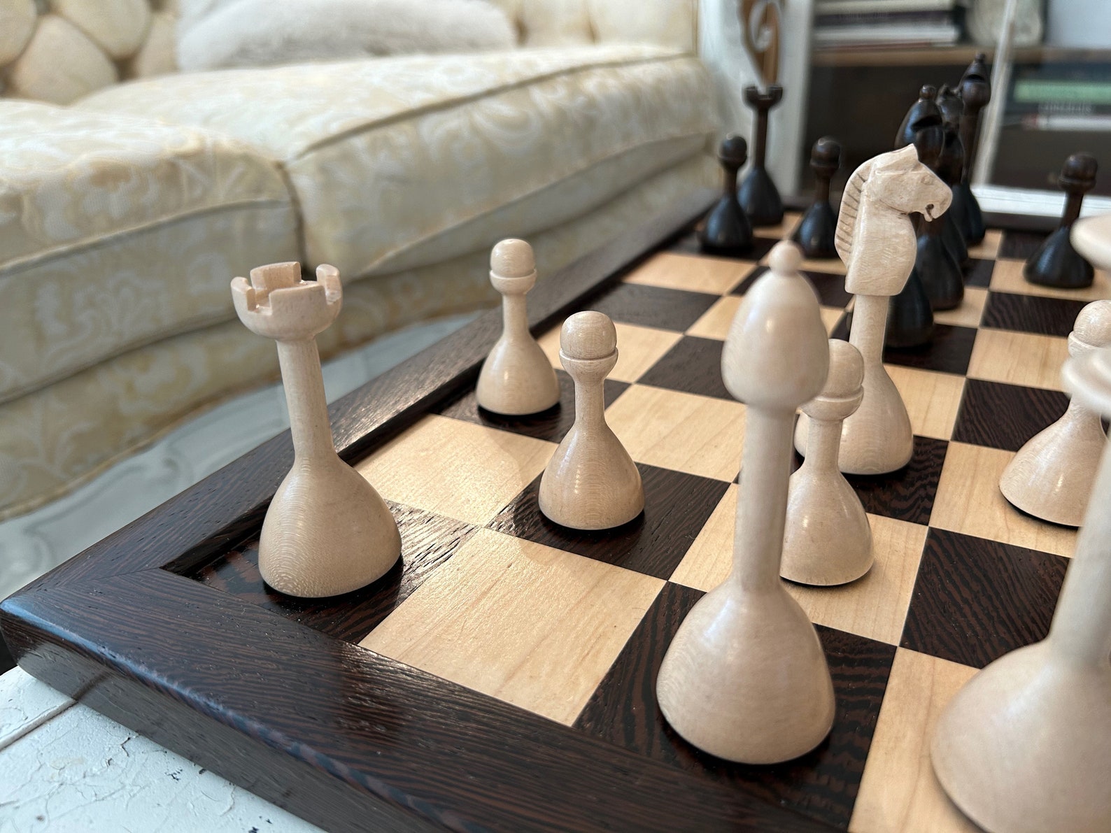 Queen's Gambit Chess Set - Etsy