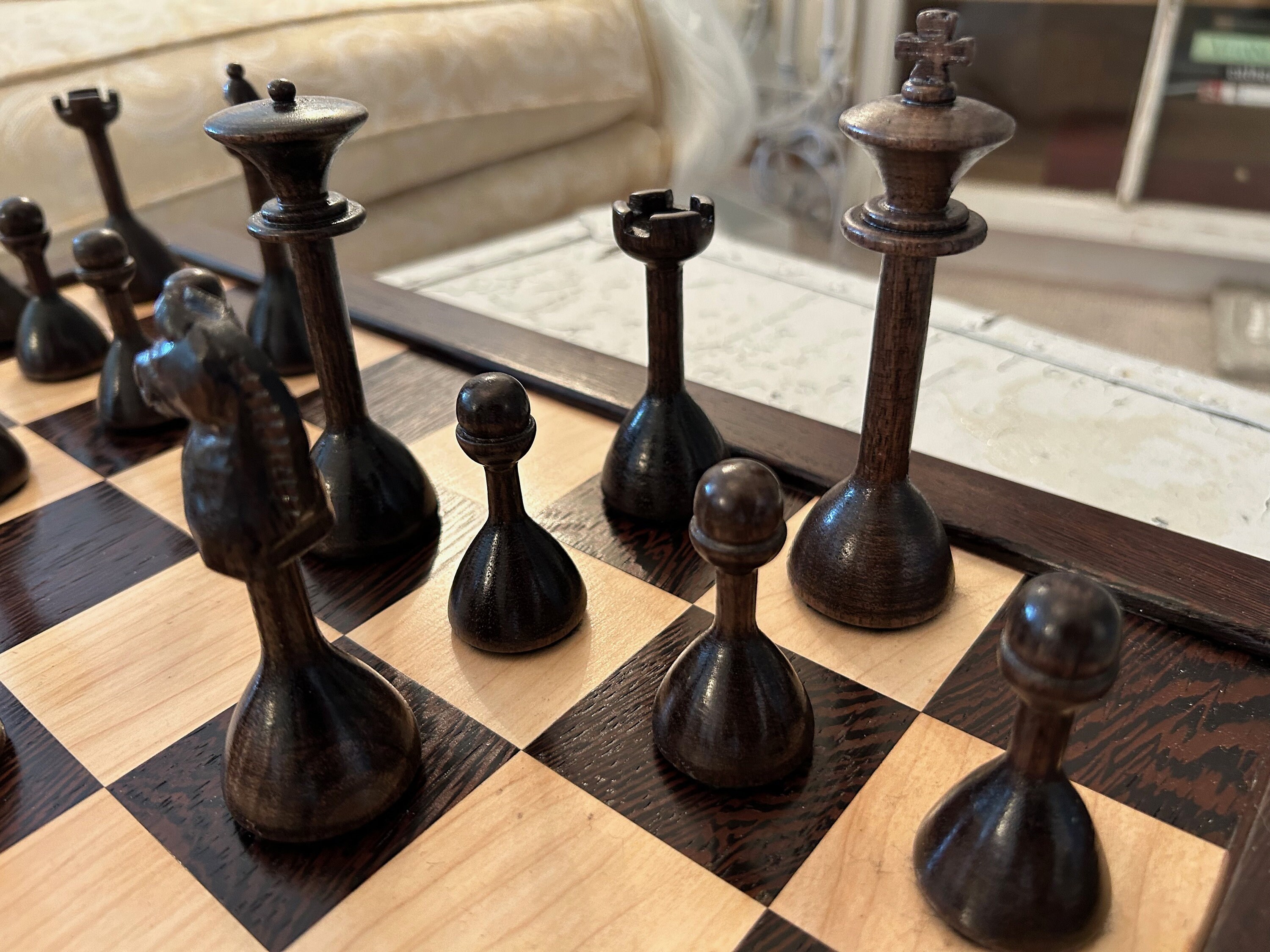 Queen's Gambit Chess Set - Etsy