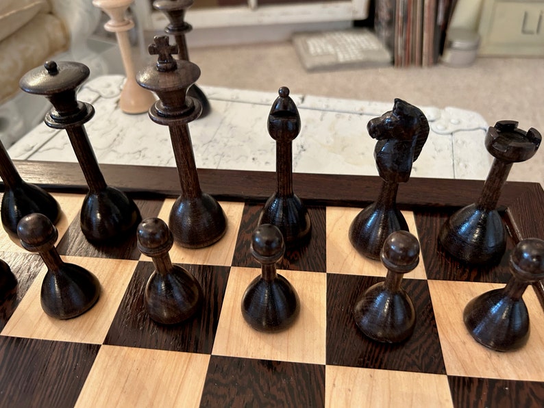 Queen's Gambit Chess Set - Etsy