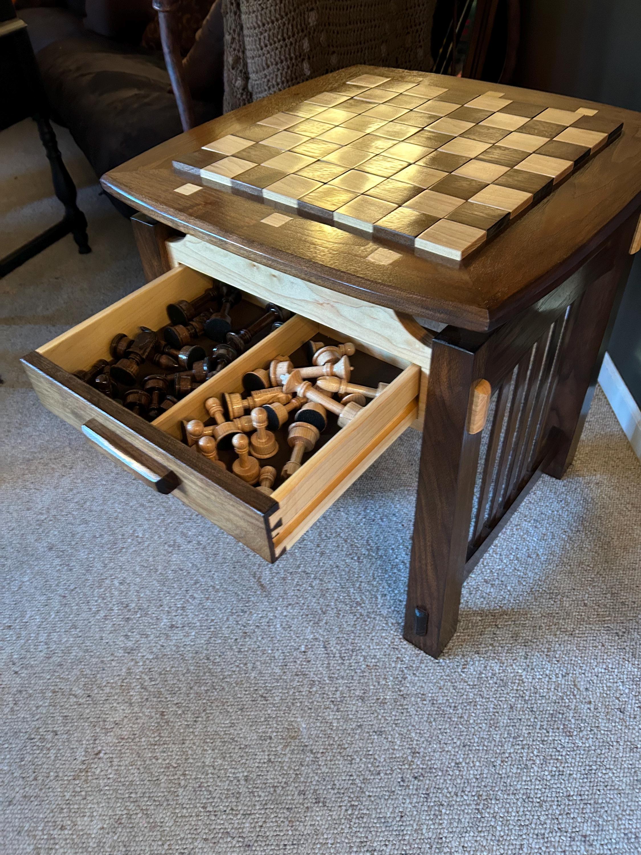 Floating Chess Table - Etsy