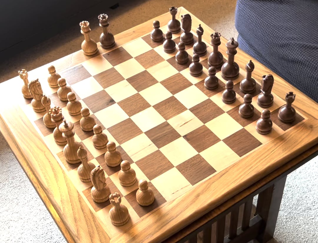 Dublin Pattern 2 Chess Set - Etsy