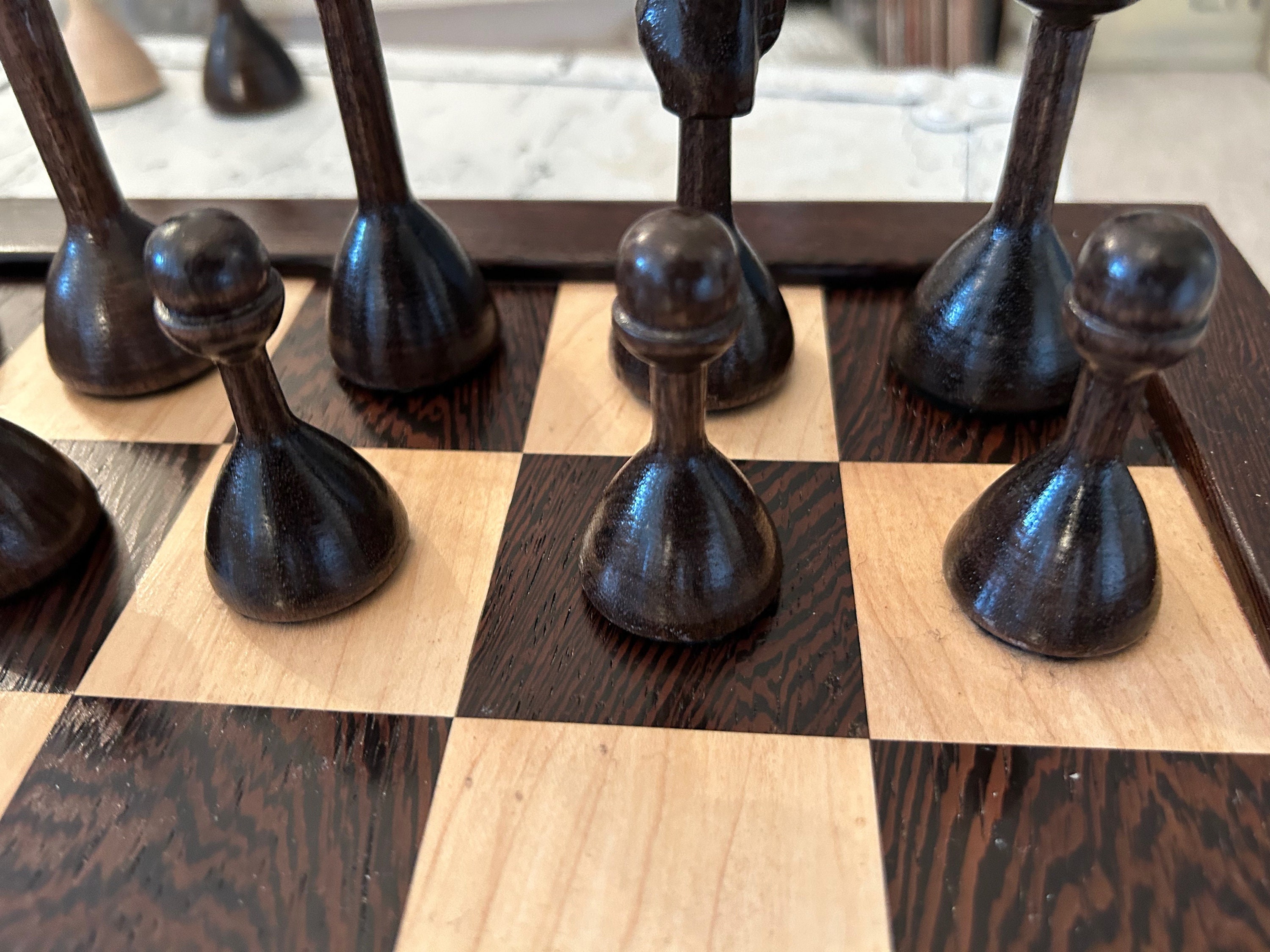 Queen's Gambit Chess Set - Etsy