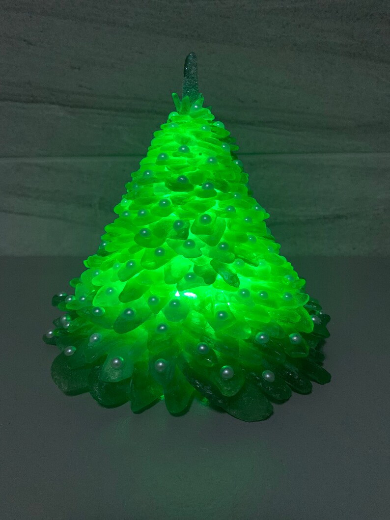 Original Beach Glass Christmas Tree - Lake Erie Beach Glass - Etsy