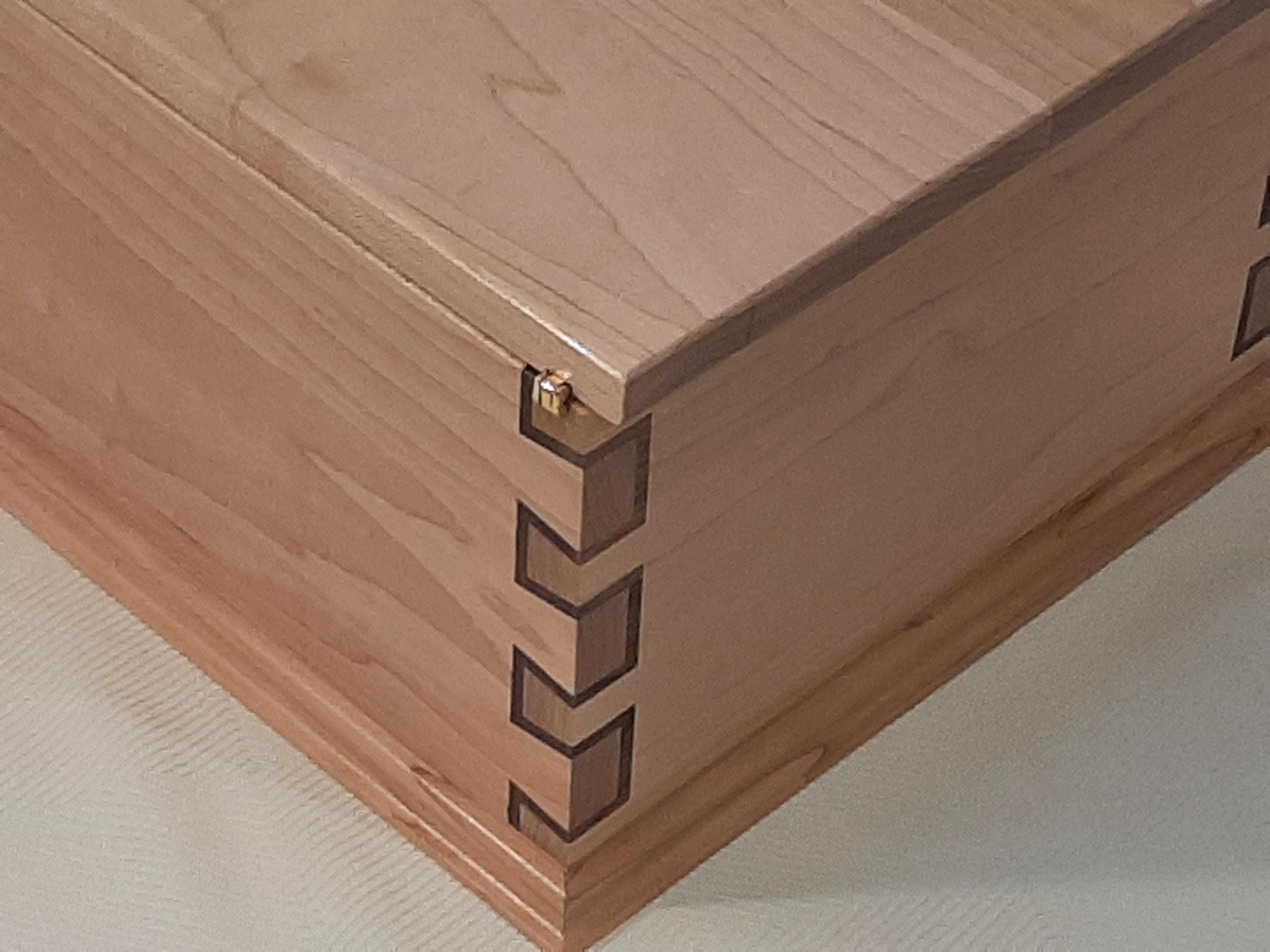Compass Rose Inlay Maple Box - Etsy