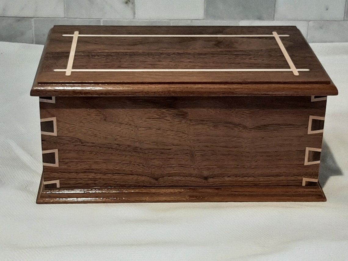 Inlay Box With Inlay Dovetails - Etsy