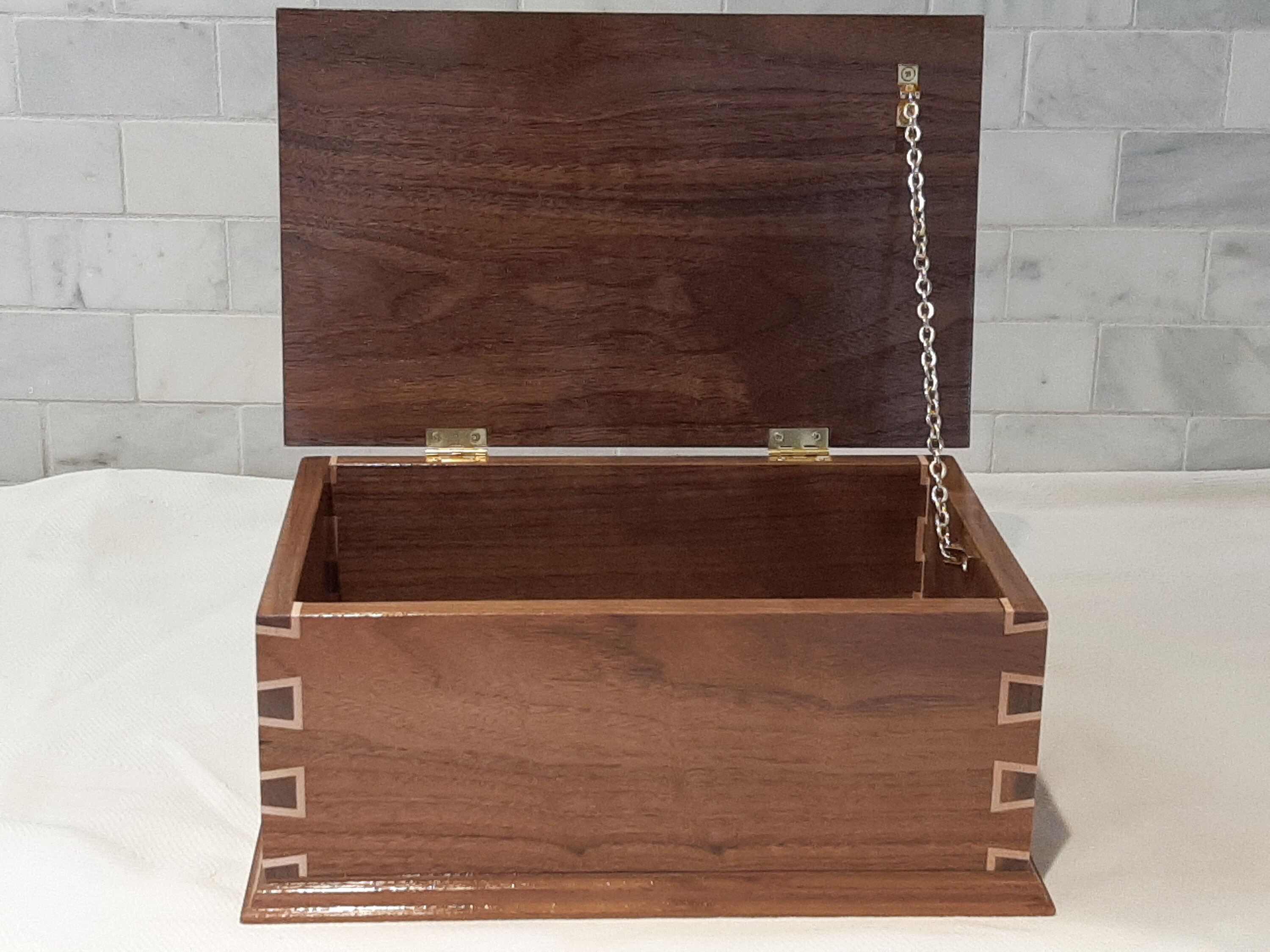 Inlay Box With Inlay Dovetails - Etsy