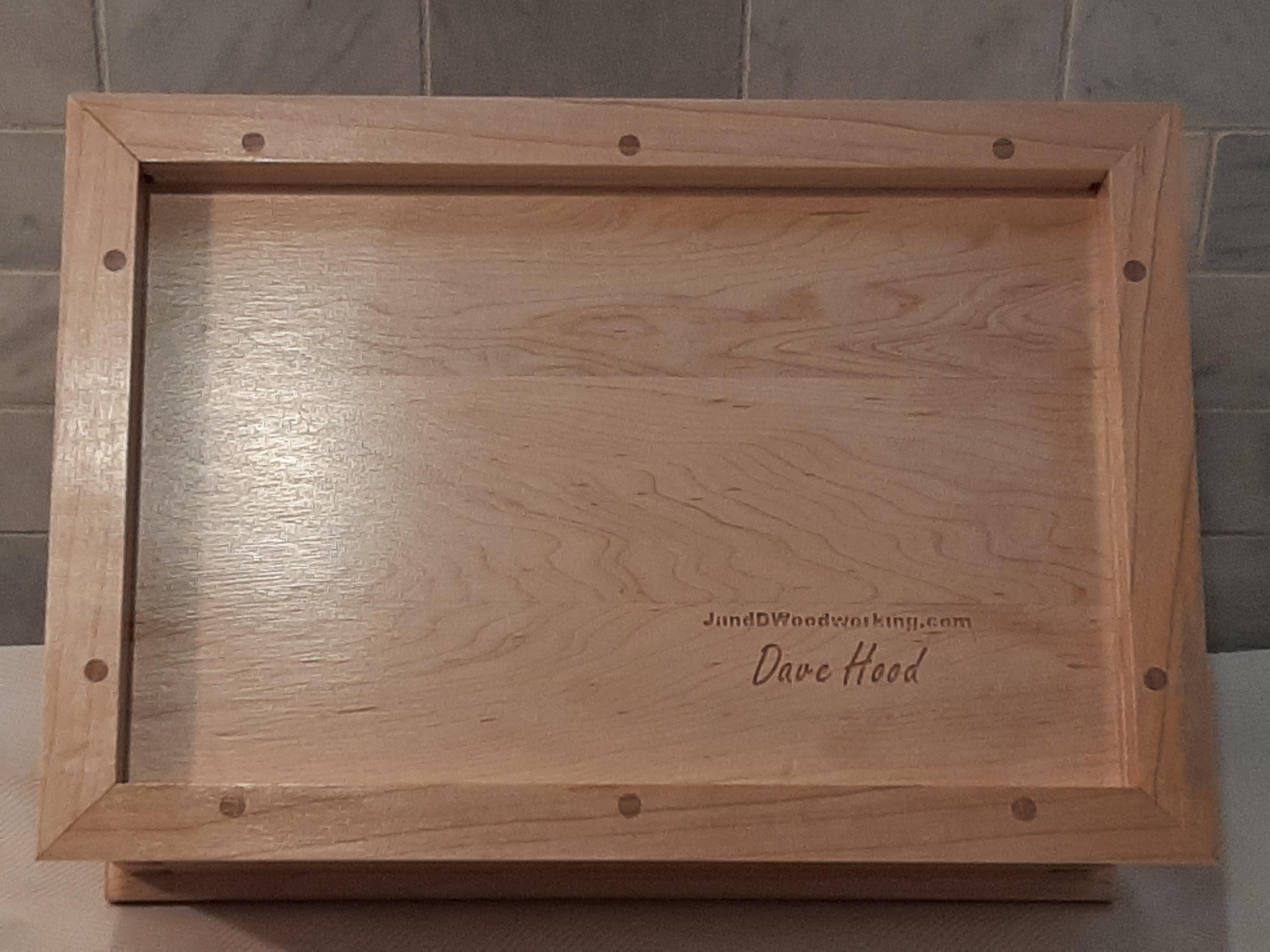 Inlay Box With Inlay Dovetails and Compass Rose Inlay Top. - Etsy