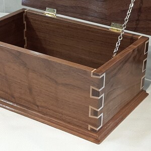 Inlay Box With Inlay Dovetails - Etsy