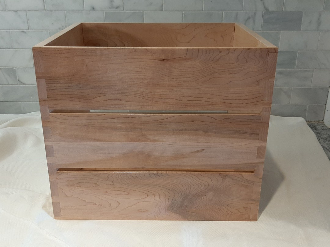 Maple Slated Box - Etsy