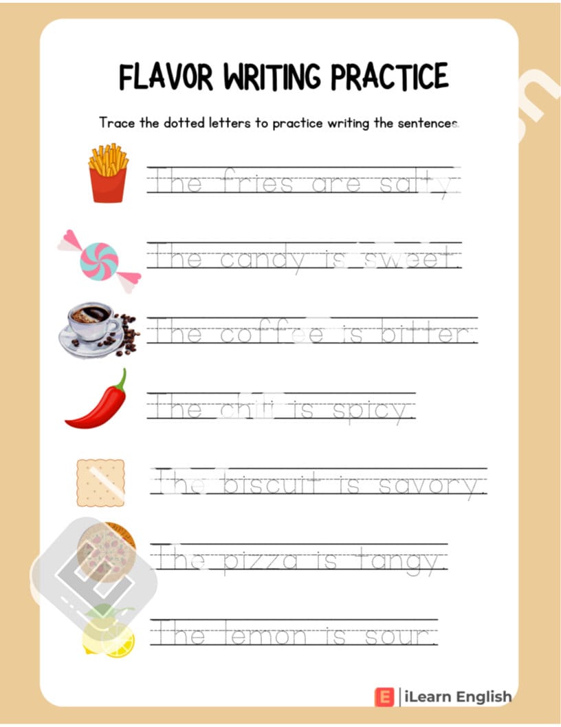 Writing Practice Worksheets / Grades 1-3 word, Powerpoint, PDF - Etsy