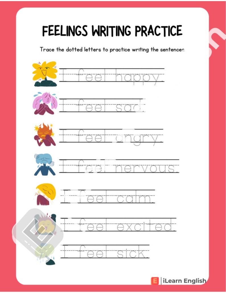 Writing Practice Worksheets / Grades 1-3 word, Powerpoint, PDF - Etsy
