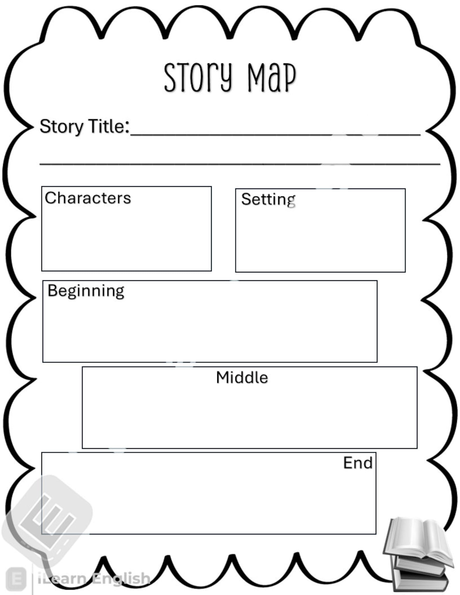 STORY MAP for Books and Short Stories - Etsy