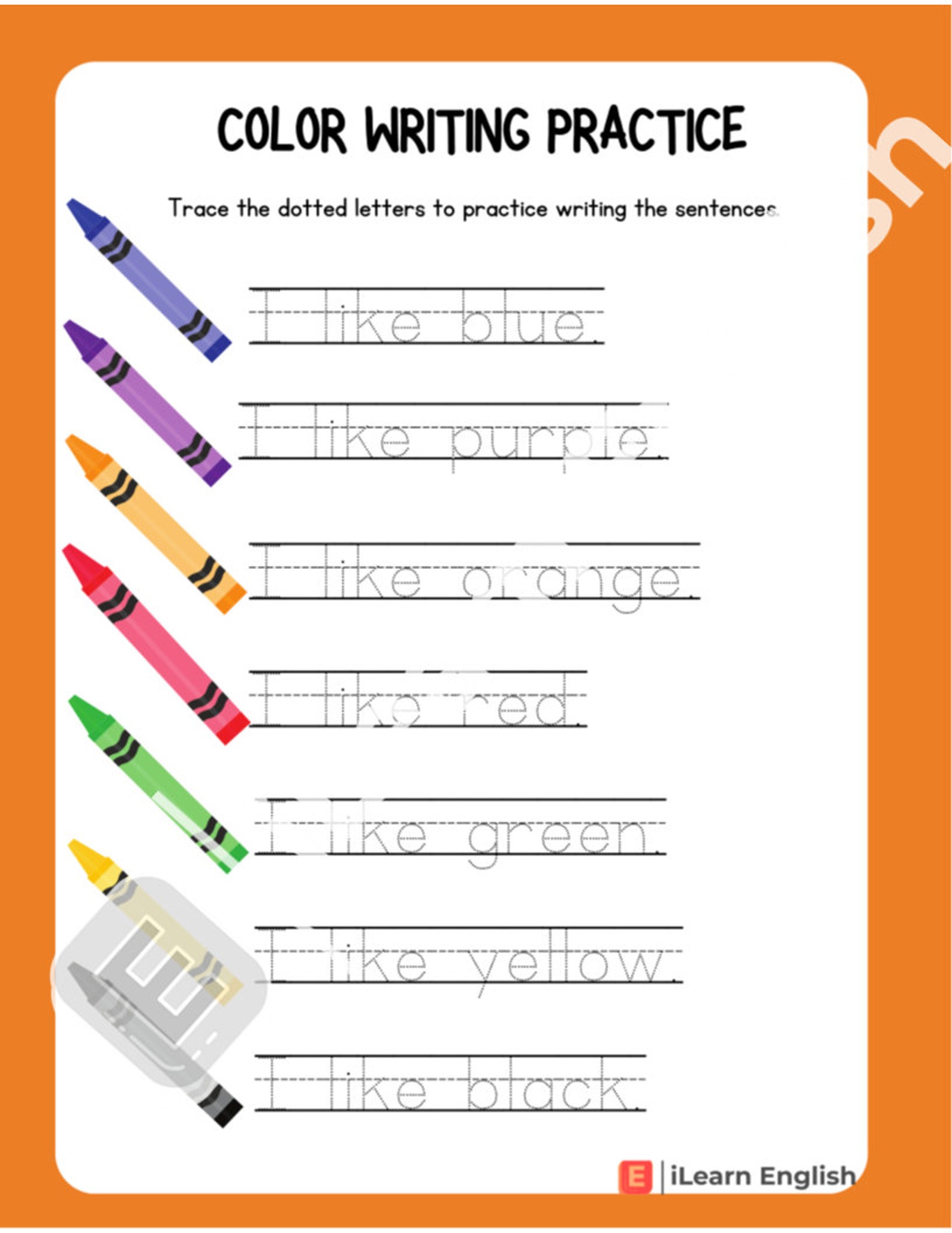 Writing Practice Worksheets / Grades 1-3 word, Powerpoint, PDF - Etsy