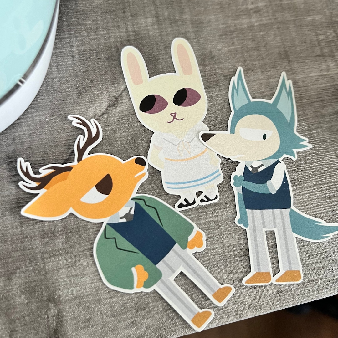 BEASTARS in the Woods Sticker Set - Etsy