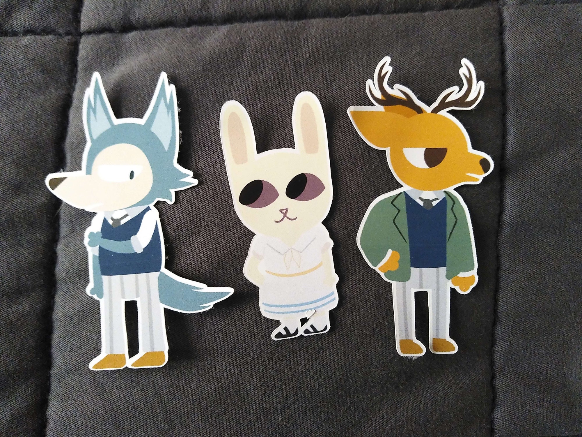 BEASTARS in the Woods Sticker Set - Etsy