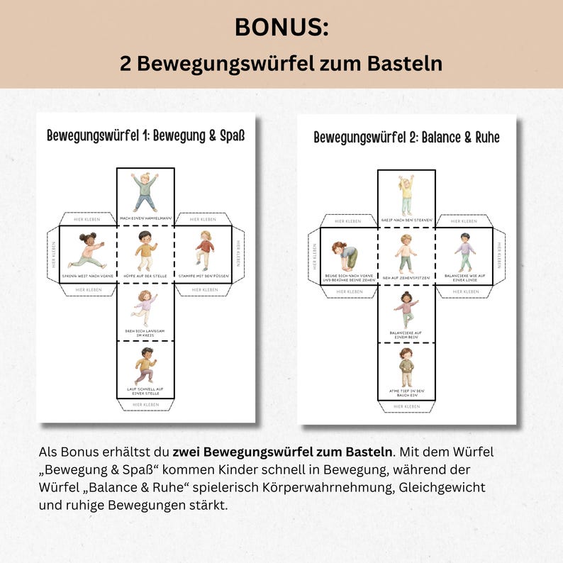 Movement Cards, Activity Cards for Children in Daycare, Picture Cards ...
