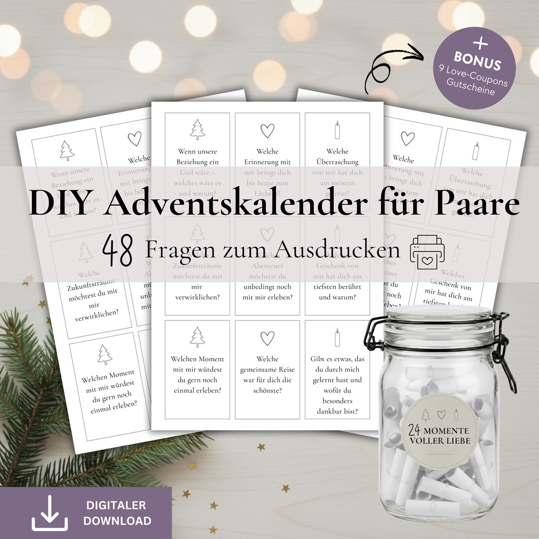 Adventskalender Fur Mann Und Frau