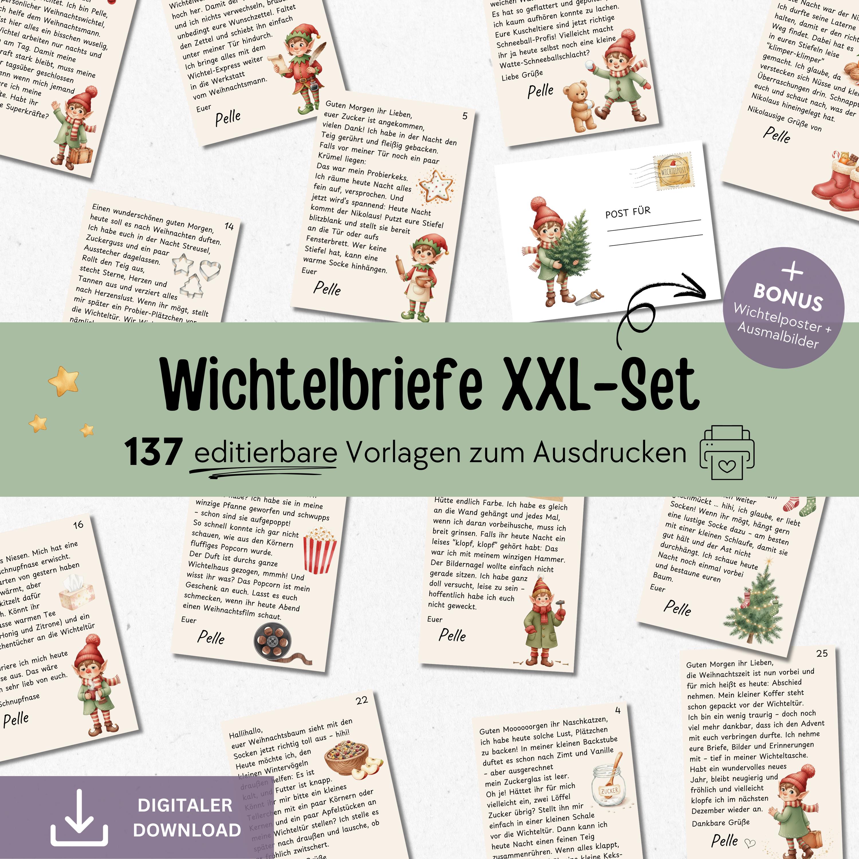 Wunderbar Weihnachtswichtel Geschichte Zum Ausdrucken Bild