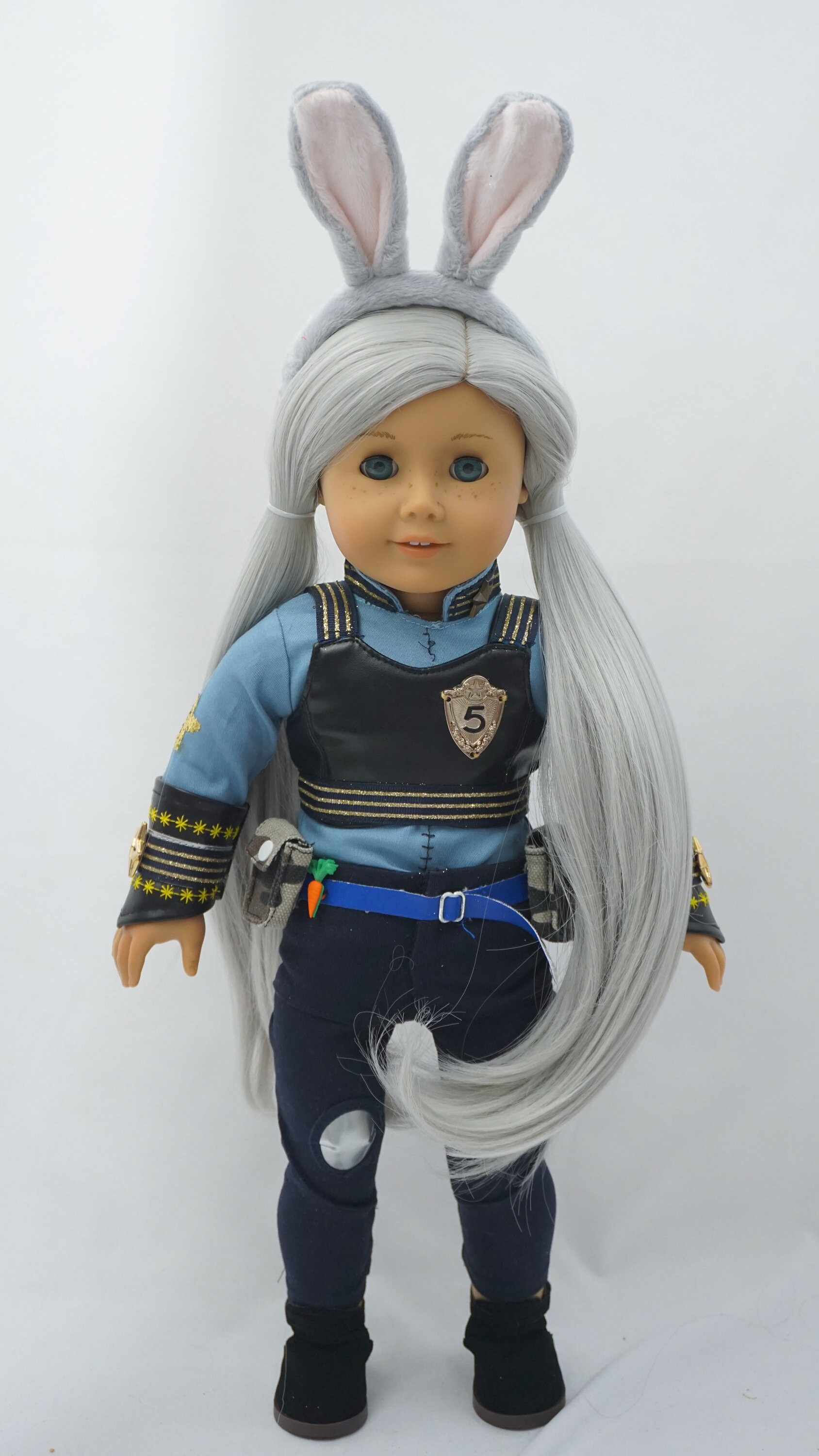 Judy Hopps From Zootopia Cop Outfit Fits American Girl and - Etsy