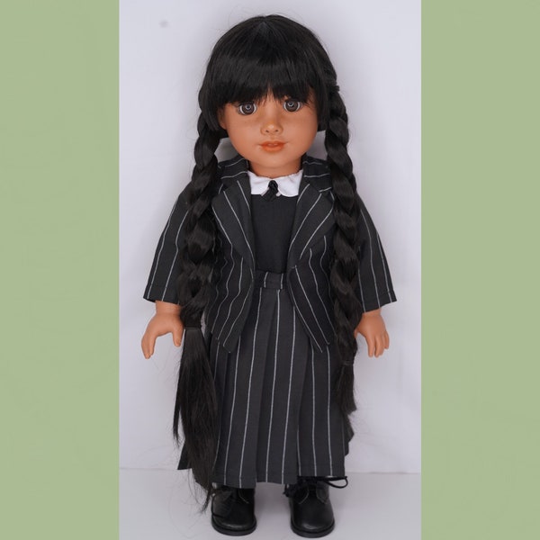 Wednesday Addams Barbie Doll - Etsy