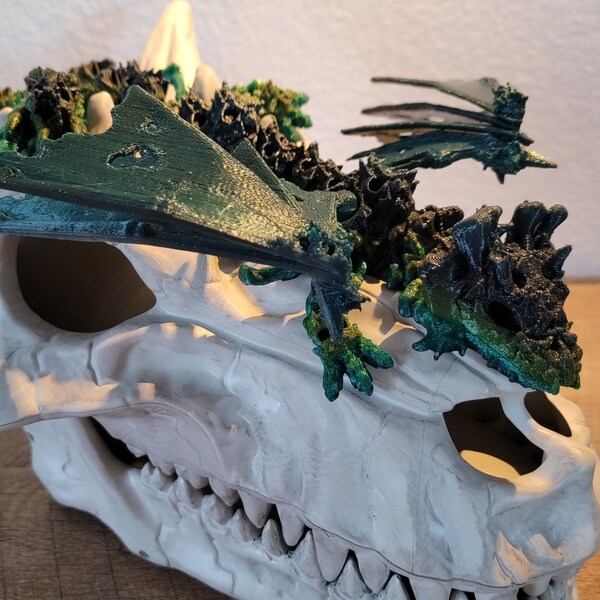 Skeleton Baby Dragon - Etsy