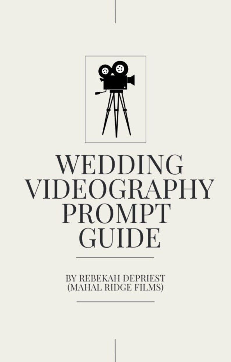 Wedding Videography Prompt Guide Video Posing Guide Posing Couples for ...