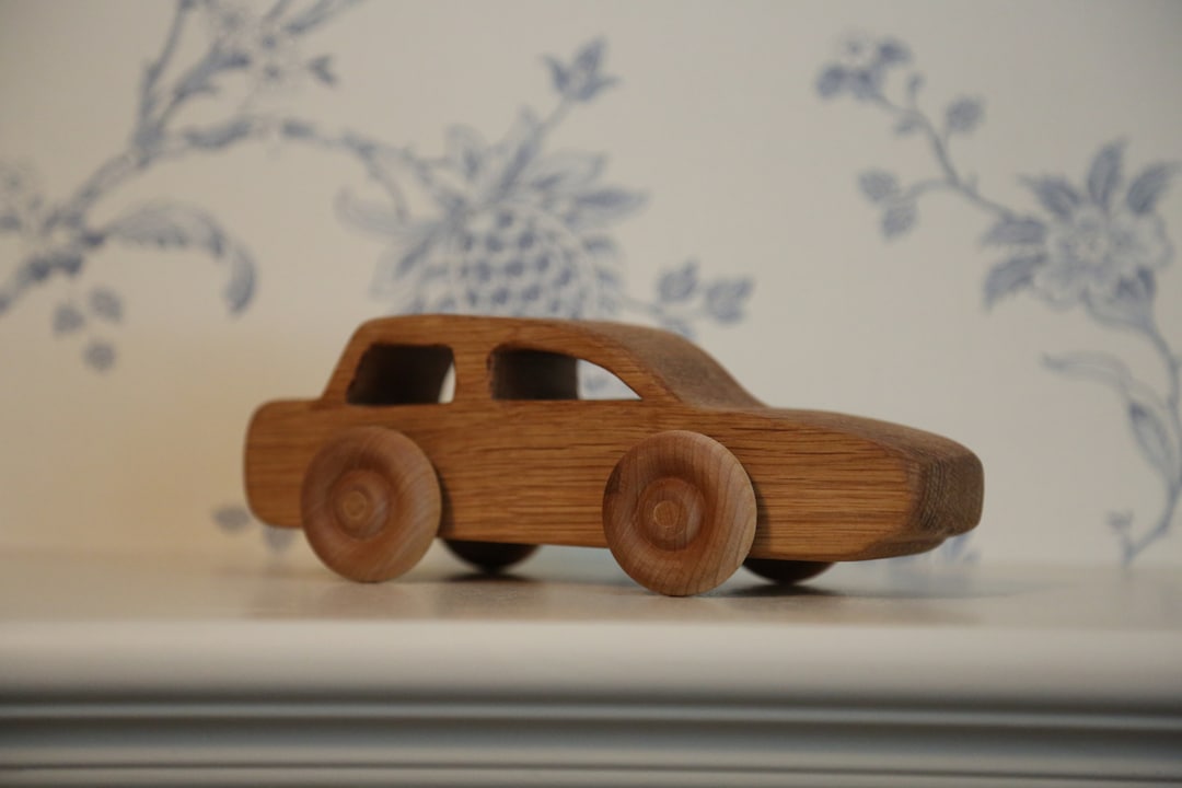 Wooden Vintage Classic Car Toy - Classic Wooden Toys - Etsy