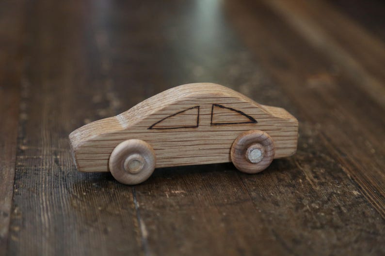 Small Wooden Car - Classic Wooden Toys - Gifts for Boys - Sustainable ...