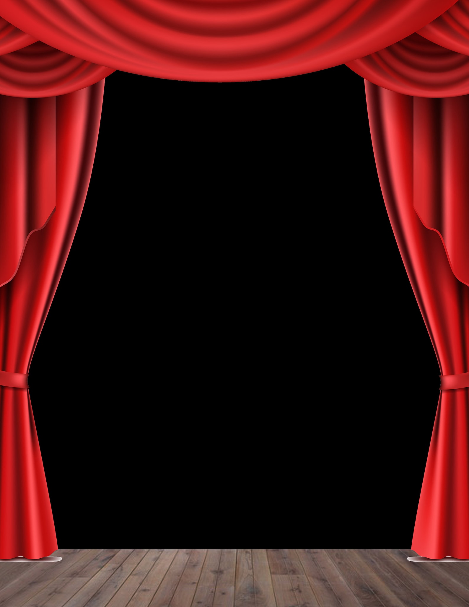 Stage With Red Curtains Theatre Background Digital Download .JPG - Etsy UK