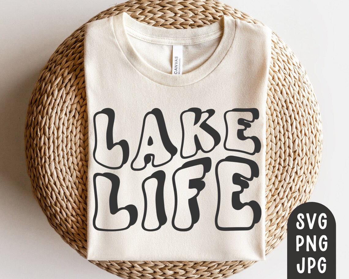 Lake Life Svg Boat Waves Sun Rays Lake Days Svg Summer Svg - Etsy