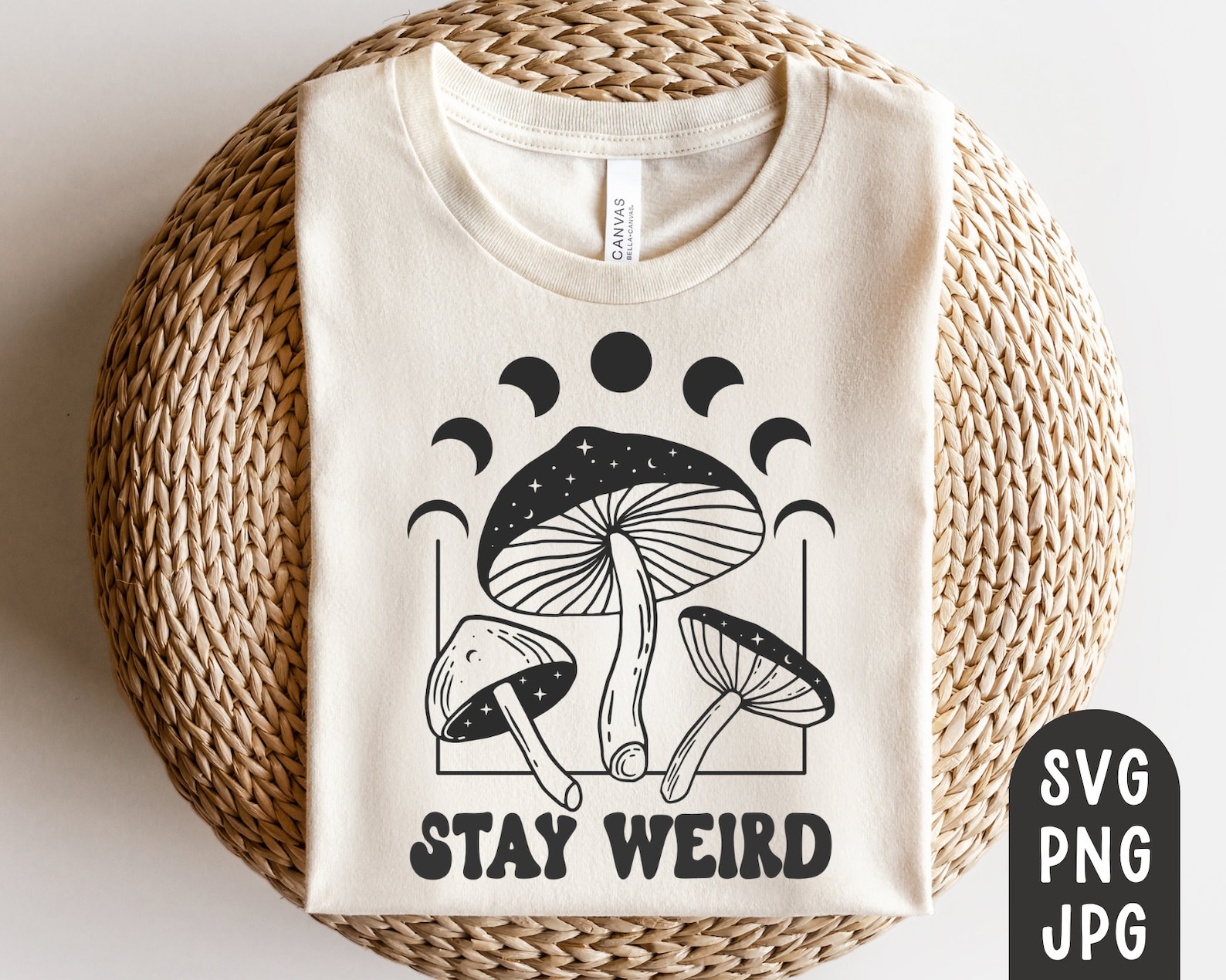 Stay Weird Svg Mushroom Svg Mushrooms Svg Groovy Svg Retro - Etsy