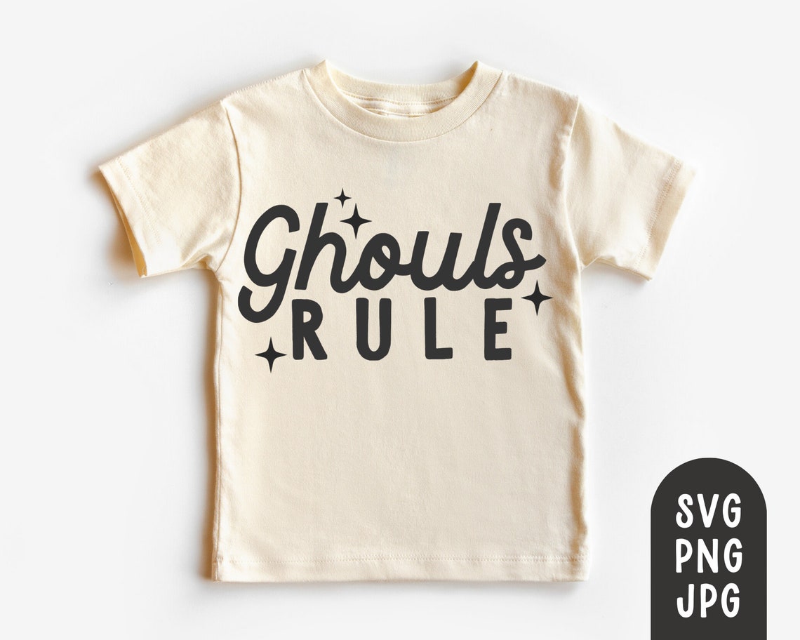 Ghouls Rule Svg, Fall Toddler Svg, Halloween Toddler Svg, Girls Rule ...
