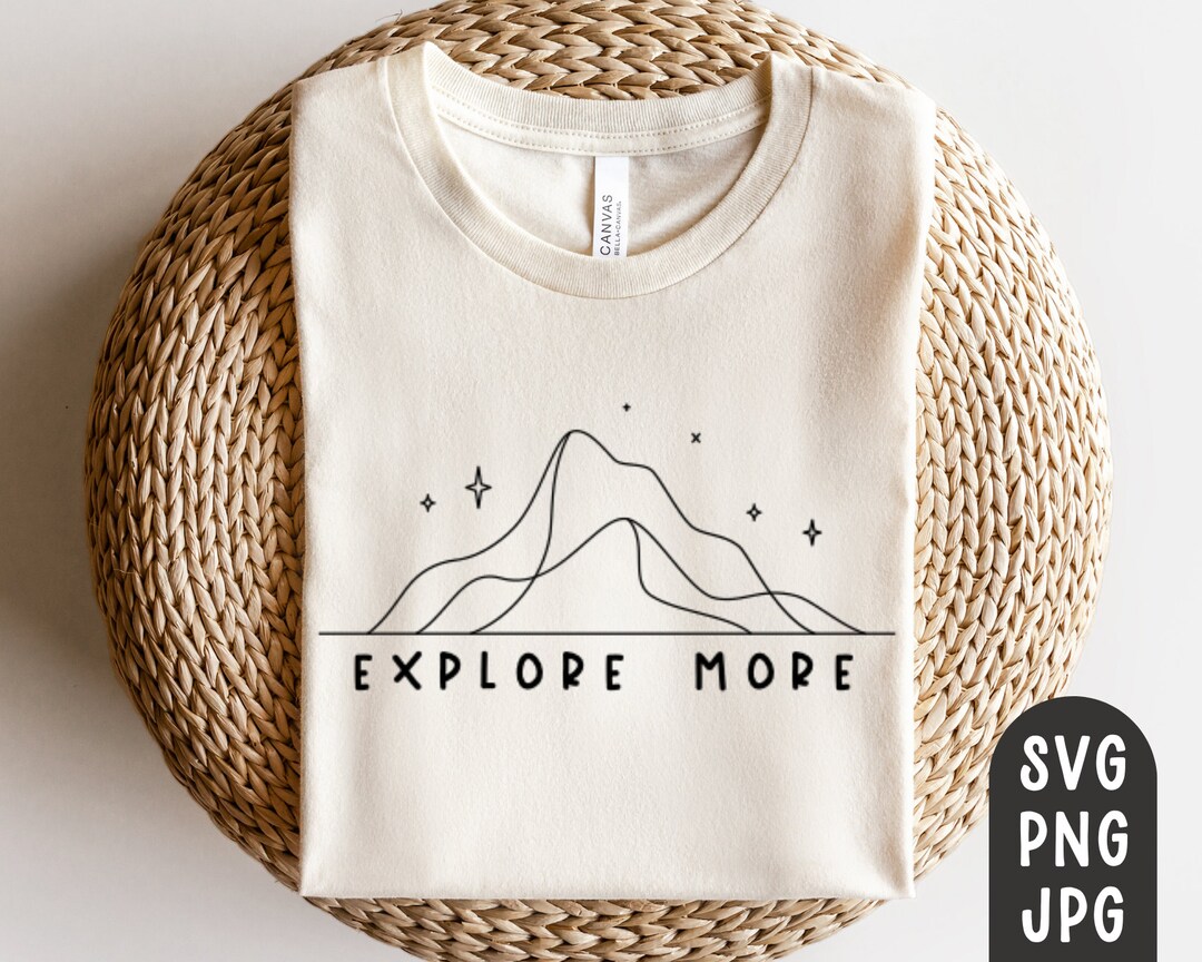 Explore More Svg, Camp More Worry Less Svg, Mountains Svg, Camping Svg ...