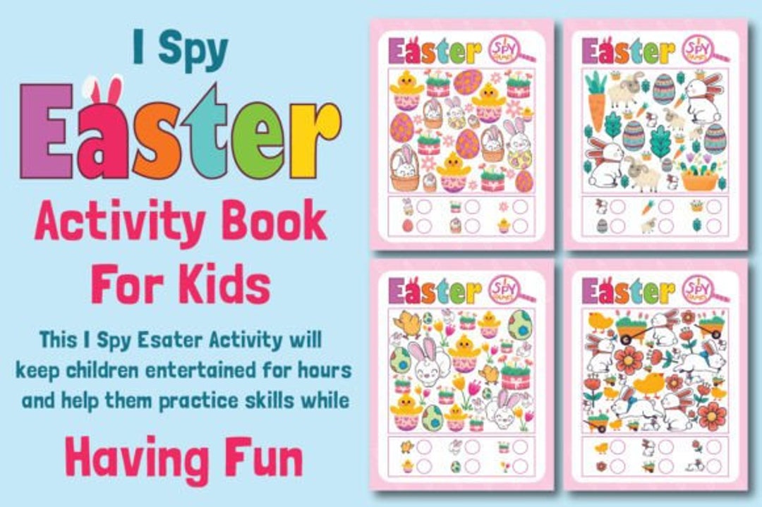 Easter Activity Bundle: Fun-filled Printables for Kids Instant Download ...