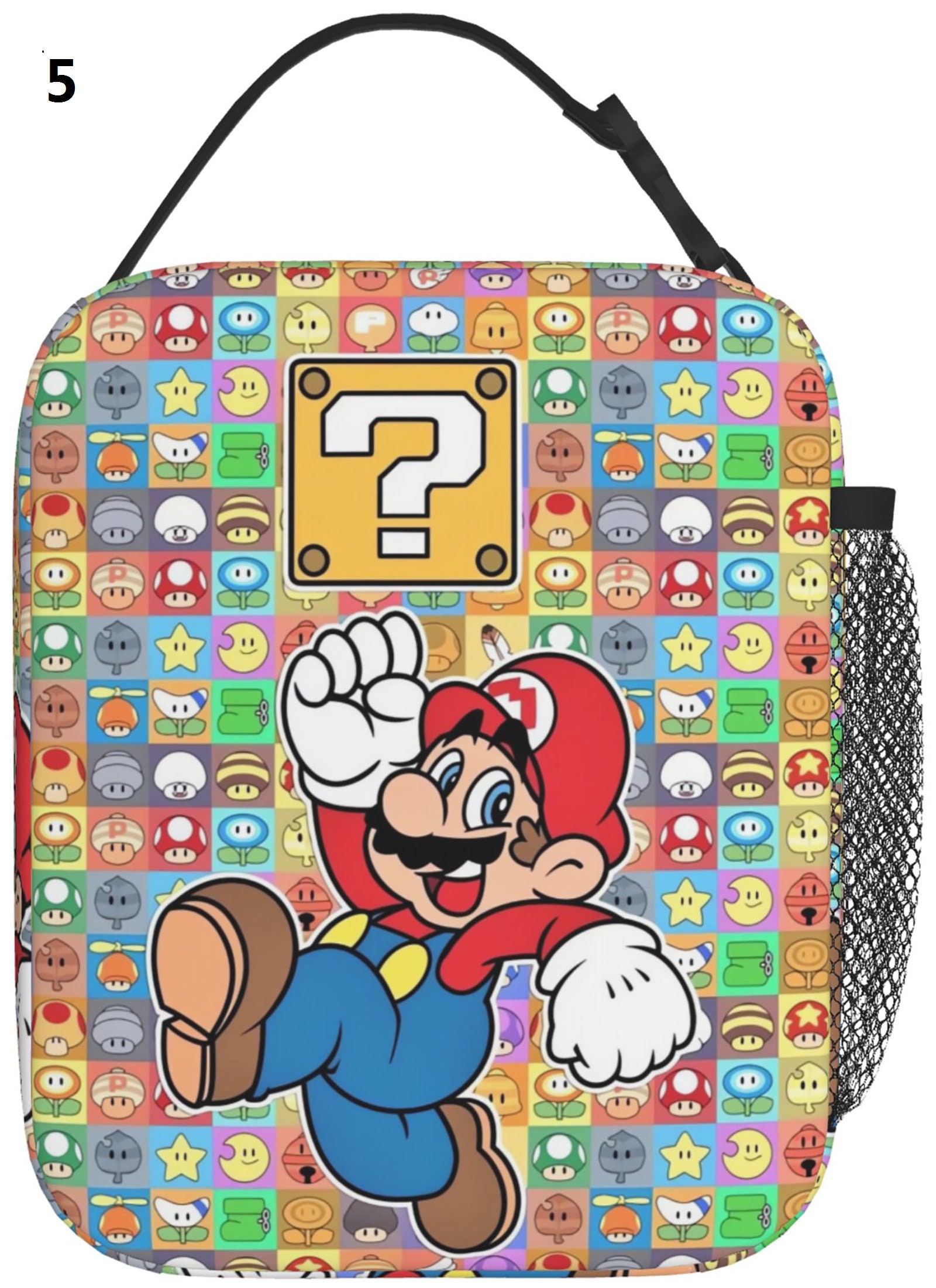 Super Mario Lunch Bag Sonic Lunch Bag Cute Insulated Lunch Bag ...