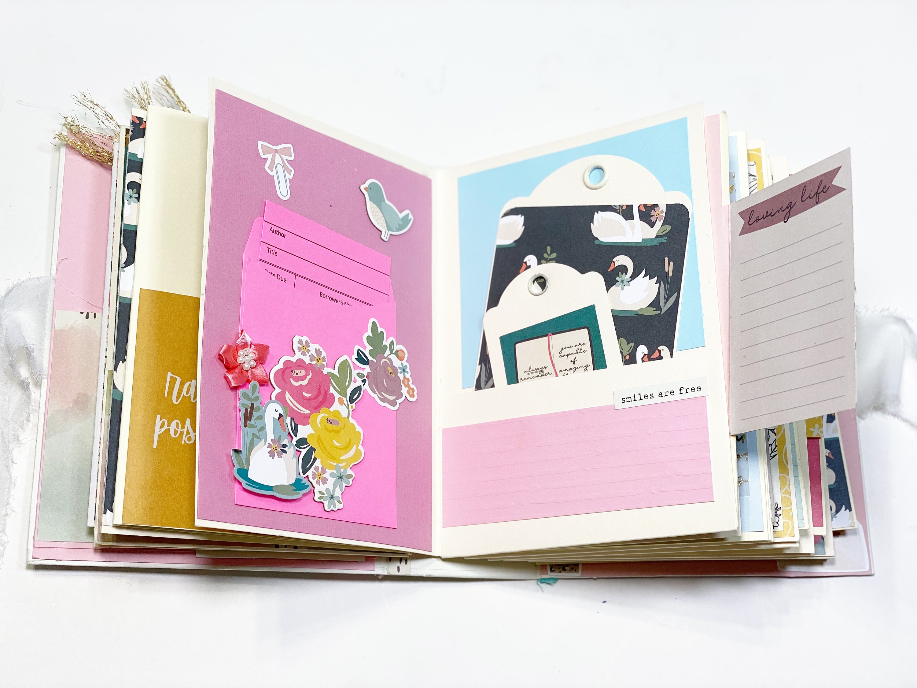 Hardcover I Am Interactive Album With Pockets, Pull Out Inserts, Space ...